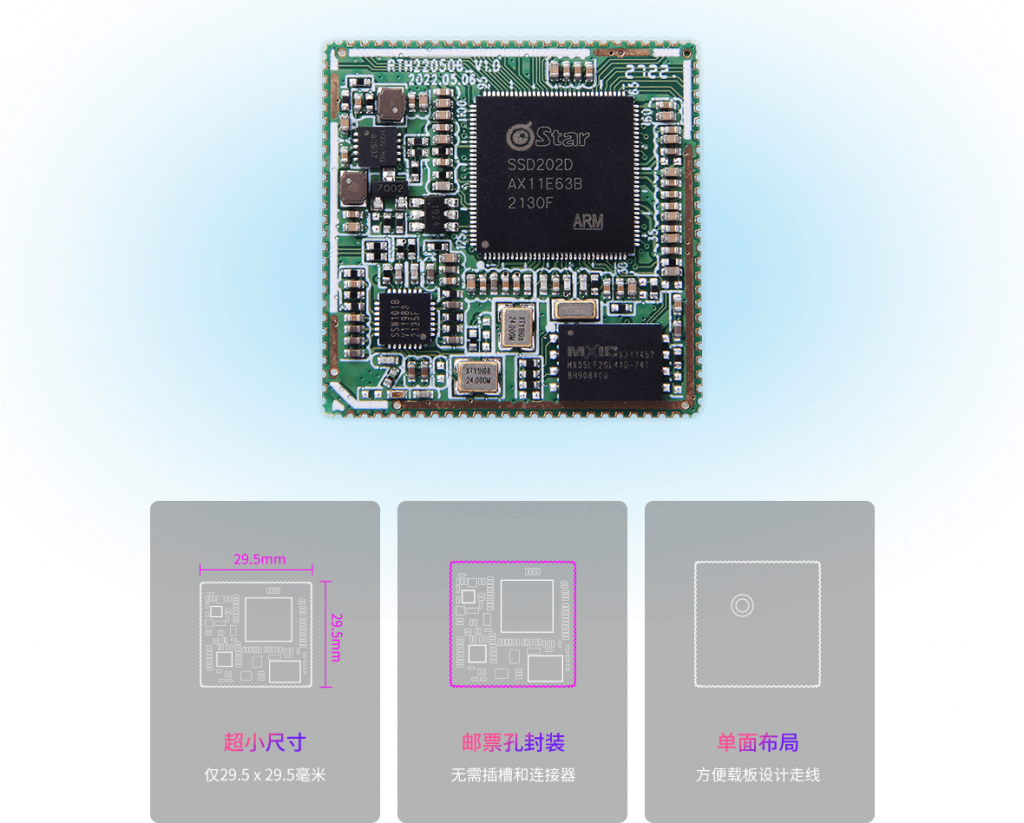 星宸SigmaStar-SSD201/SSD202核心板_智能家电核心板_嵌入式linux核心板_国产核心板 - 金亚太科技