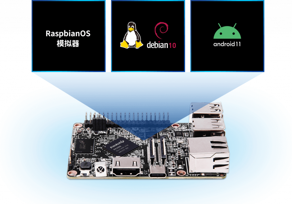 瑞芯微RK3566类树莓派开发板_嵌入式单板计算机_多媒体终端开发板 - 金亚太科技